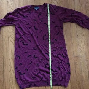 Modcloth | Tops | Modcloth Bats Jumper Long Sweater Dress | Poshmark